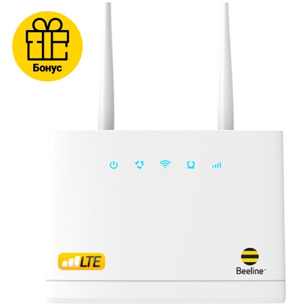 4G Wi-Fi роутер Beeline R109D-A с безлимитным интернетом